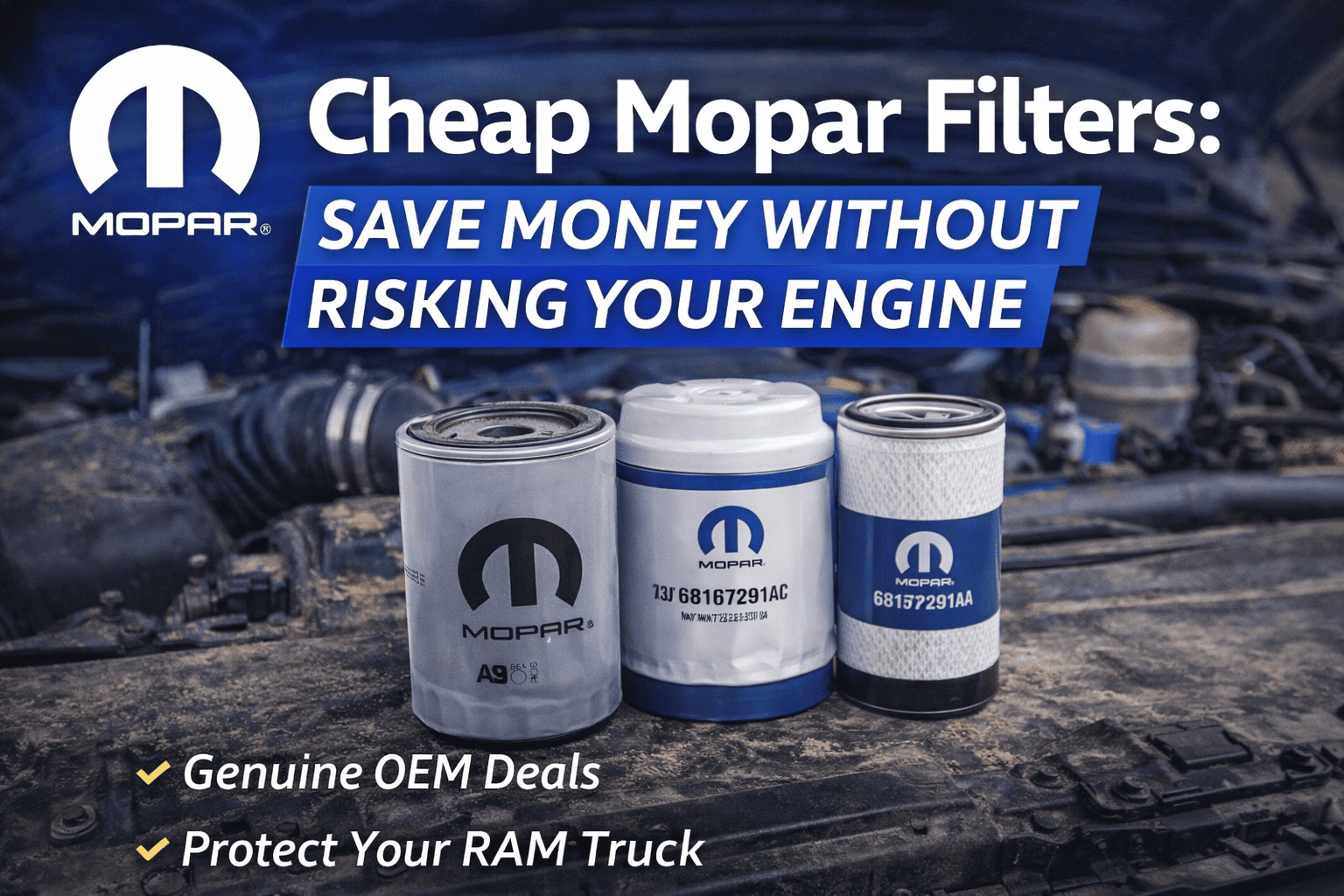 Cheap Mopar Filters: Save Money Without Engine Risk