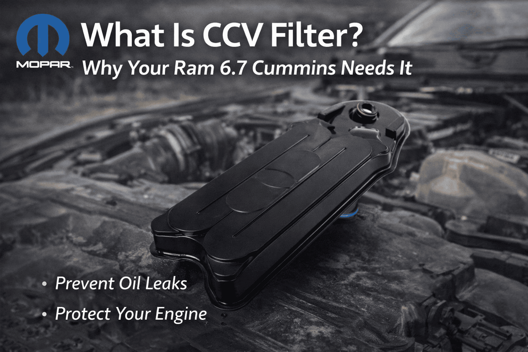 What Is CCV Filter? Why Your Ram Cummins Needs It – Mopar Truck Filters